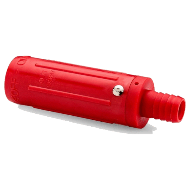 Plastic Fire Hose Reel Nozzle - Red